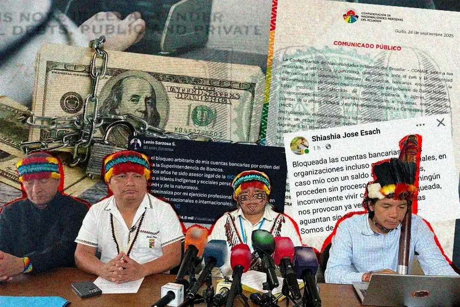 La Conaie y otras 18 organizaciones lograron revertir el bloqueo de la ...